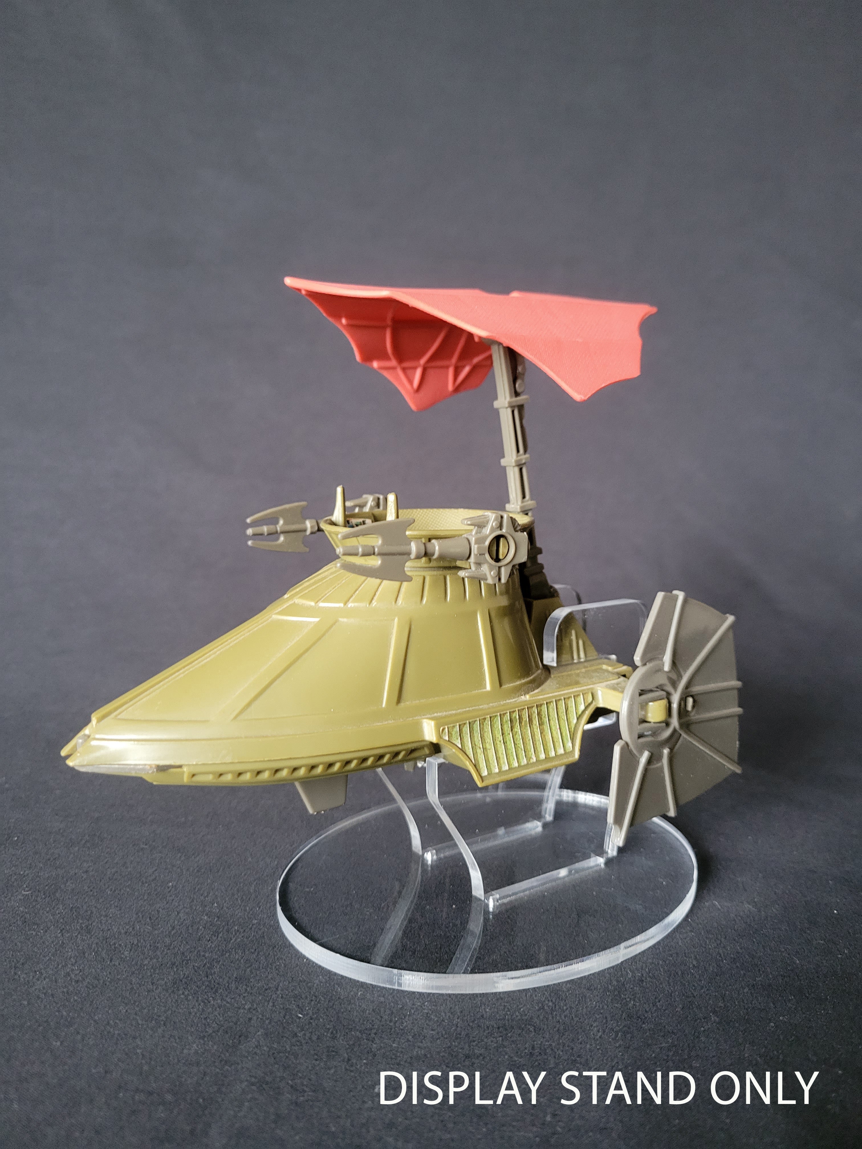 Star Wars Vintage One Man Sail Skiff Vehicle Ship Stand – Action Plastics